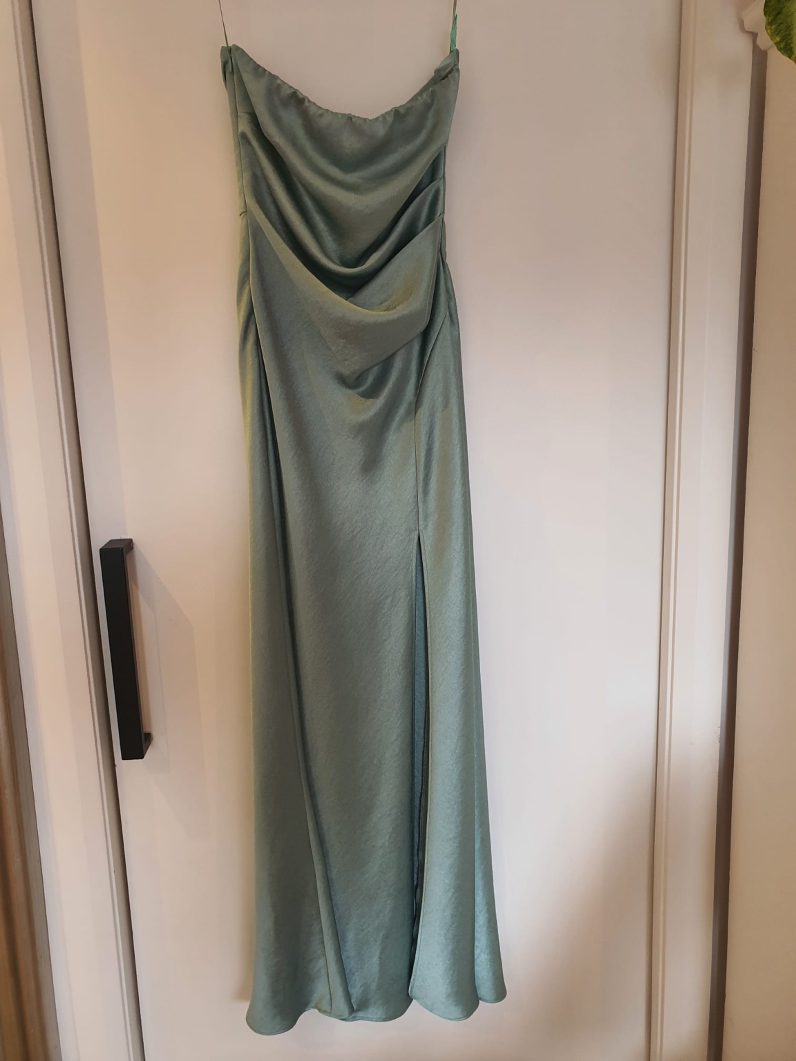 Bec and Bridge Mint Green Satin Dress - JA’dore La Robe – Dress Hire